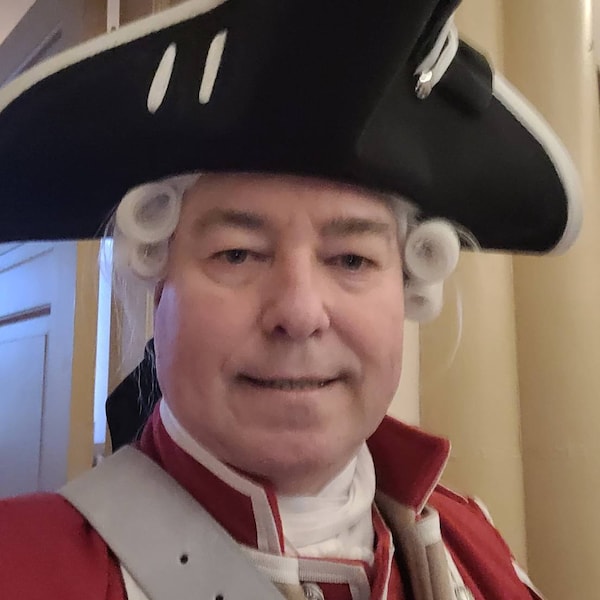 The TRICORNE 18th CENTURY Army Military Tricorn Hat 100% Wool Felt Hat ...