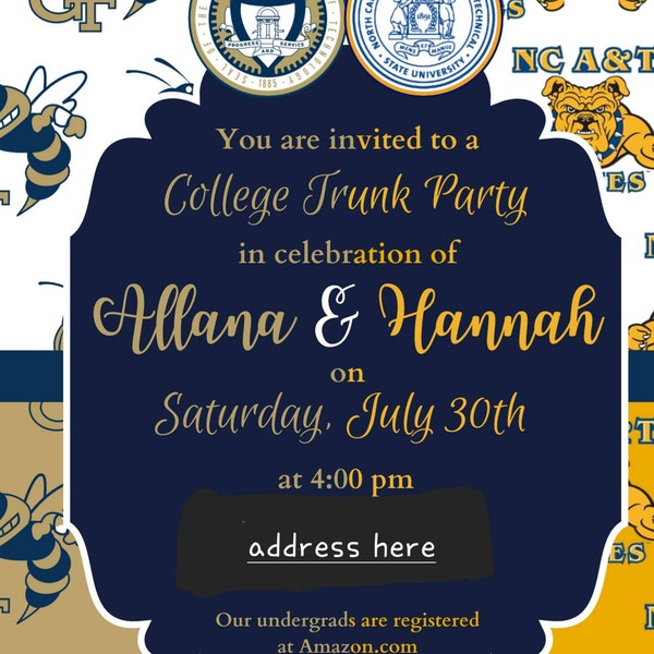 Trunk Party, Send-off Party, Graduation Party (high School/college ...