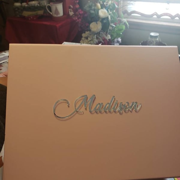 Luxury Personalized Gift Box | Keepsake Box | Wedding Party Gift ...