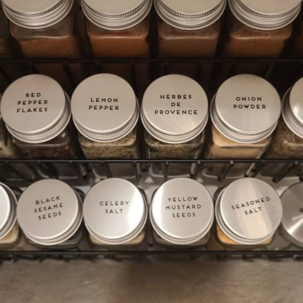 Indian Pantry & Spice Label Package : Bengali, Kannada, Malayalam ...