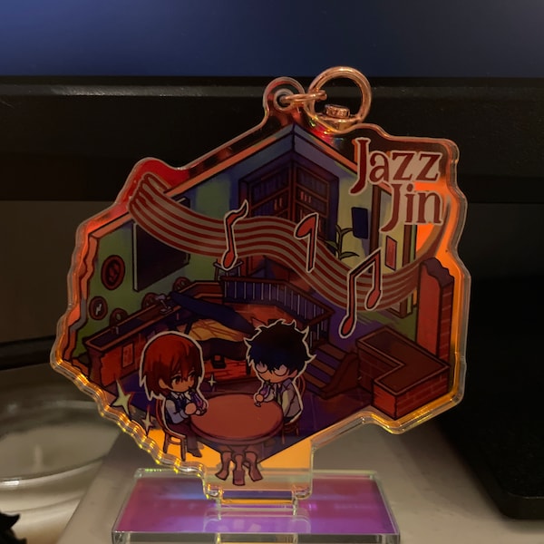 P5 Isometric Akechi & Joker Hangouts Acrylic Keychain Standees - Etsy