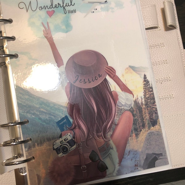Mountains Travel Wander Planner Dashboard Insert / Cover PM MM GM ...
