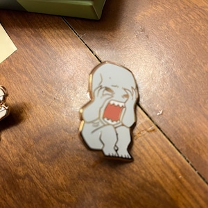 Pastel Pink Pop-up Retro Enamel Pin - Etsy