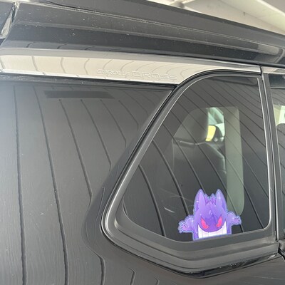Shiny Gengar Peeker Holo Vinyl Sticker for Hydroflask Laptop Car ...