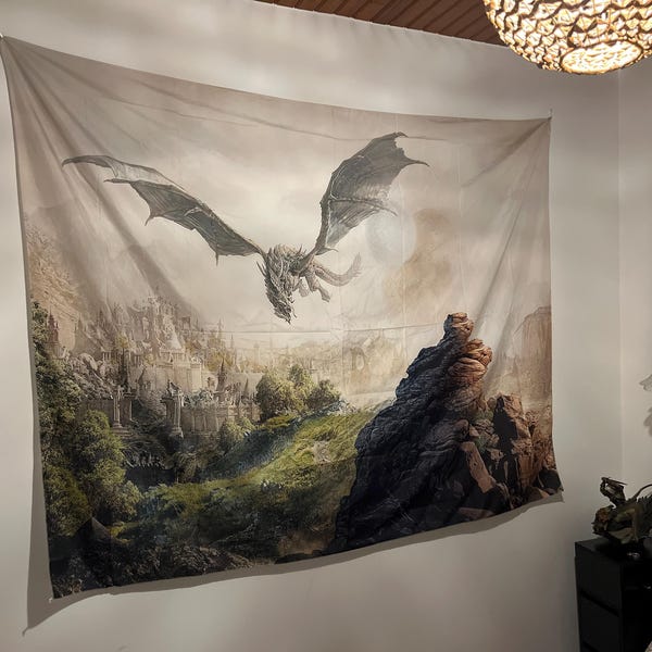 Viking Tapestry Viking Rune Tree of Life Wall Hanging Tapestries ...