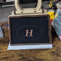 Wooden Safe Box Laser Cut Vector File, Gift Box Like Safe SVG File for ...