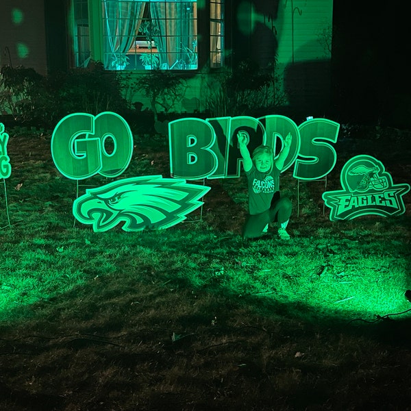 Go Birds It's a Philly Thing Yard Sign Philadelphia Eagle Super Bowl ...