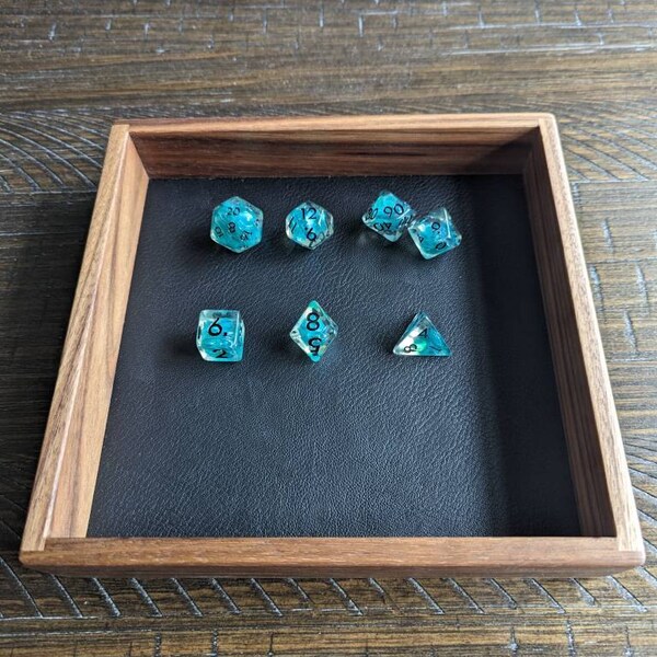 Tide Pool Teal Polyhedral Dice Set for D&D, Pathfinder, and TTRPG Dice ...