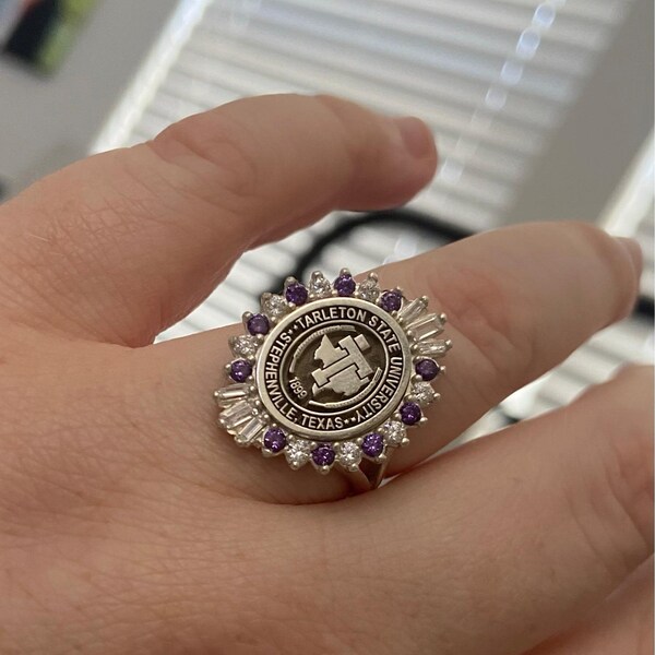 Graduation Ring , Graduation Gift , Personalized Ring , Personalized ...