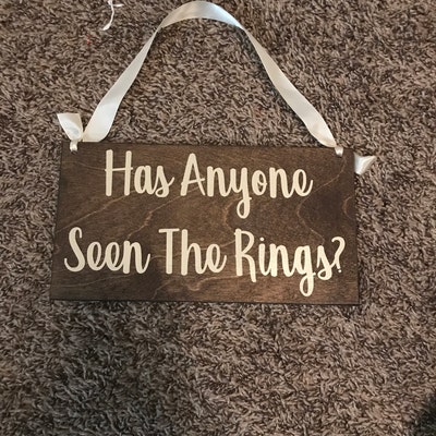 Custom Ring Bearer Signs/ringbearer Sign/flower Girl Sign/wedding ...