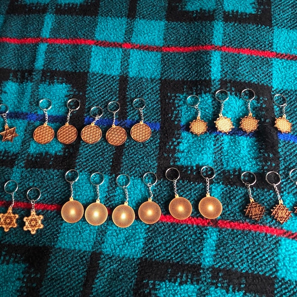 Sacred Geometry Key Chains, Sacred Geometry Key Ring, Flower of Life ...