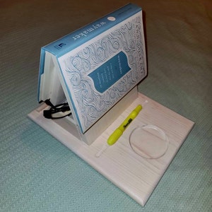 Personalized Solid, Wooden Book Rest / Book Holder / Book Valet ...