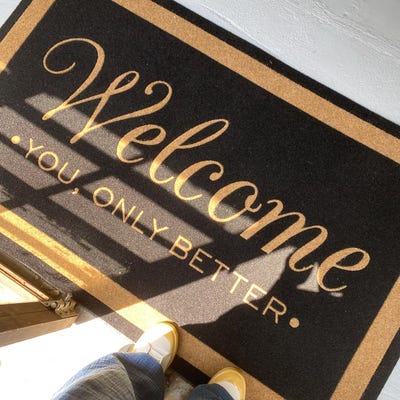 The Most Durable and Elegant Custom Door Mat Available. Infinity Custom ...