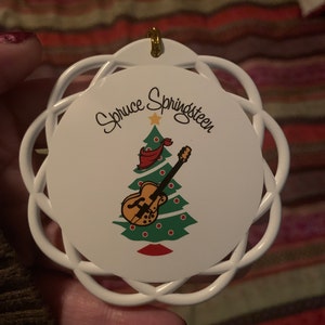 Spruce Springsteen Ornament - Etsy
