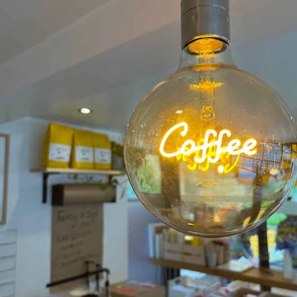 COFFEE BULB E27 Light Bulb Down Application for Lamps and Pendent ...