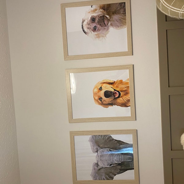 Goldendoodle Dog, Digital Download, Dog Poster, Golden Doodle Animal ...