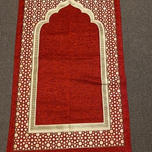 Kaaba Pattern Prayer Rug Kaaba Kiswah Prayer Mat Musallah | Etsy UK