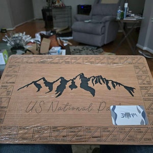 Colorado 14ers Peak Bagging Tracker Sign 14,000 Ft 58 Mountain Hiking ...