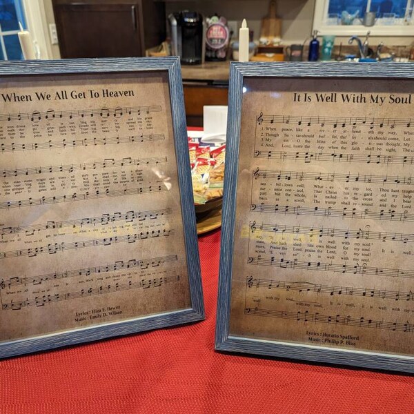 It is Well With My Soul Vintage Wall Art Print, Church Hymn Religious ...