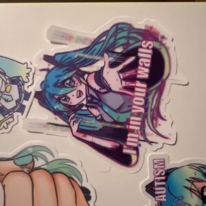 Twewy Vinyl Sticker Beat Rhyme Meme - Etsy