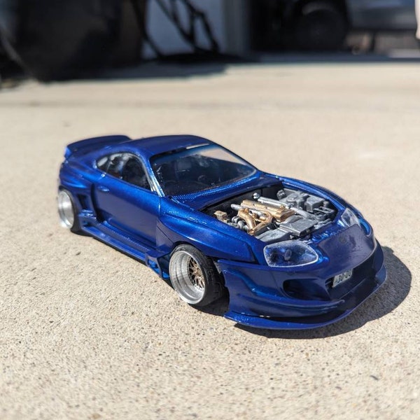 1/24 Tamiya Toyota Supra RIDOX Widebody 3D Print - Etsy
