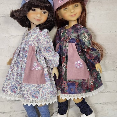 Coline Sewing Pattern for Ruby Red Fashion Friends and Little Kidz De ...