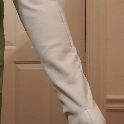 Custom Ladies Long Leather Gloves Handmade Opera Minimalist Vintage ...