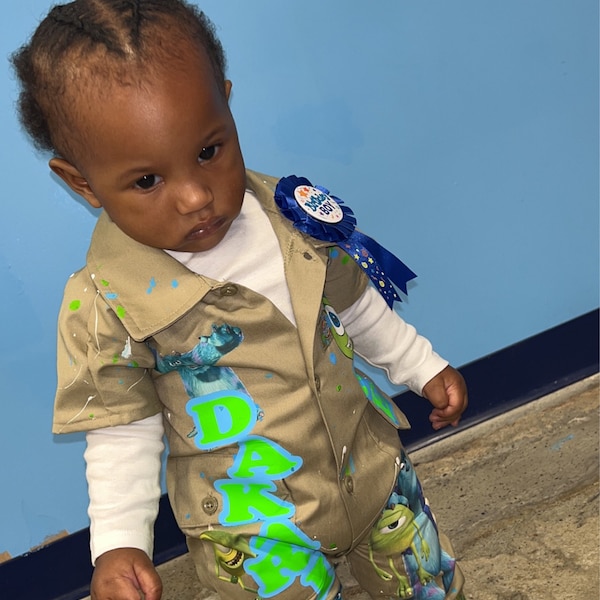 BLANK Custom Made Dickie Baby/toddler Jumpsuit (sizes Newborn - 5 Year ...