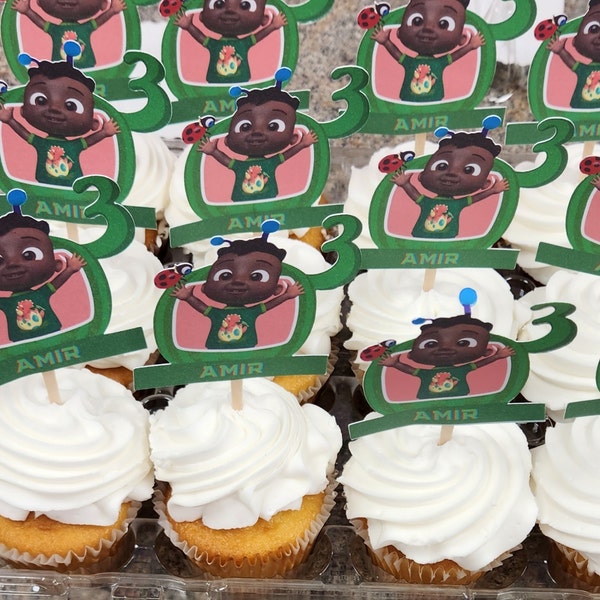 Joy (inside Out 2) Cupcake Toppers - Etsy