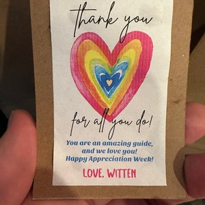 Teacher Appreciation Week Printable Teacher Appreciation Gift Thank You ...