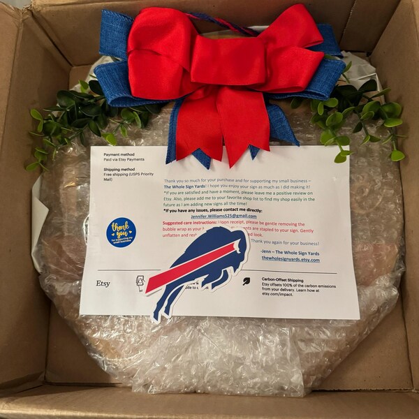 12" Kansas City Chiefs Wood Sign Football Door Sign NFL Wreath Football ...