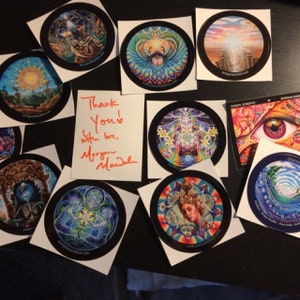 New Eden Visionary Art by Morgan Mandala Pearl Paper Print - Etsy