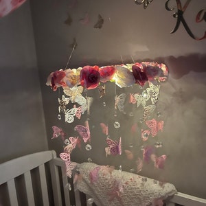 Pink Wall Decor Butterfly Wall Stickers Pink Room Decor - Etsy