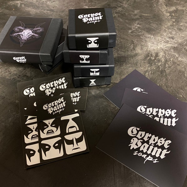Corpse Paint Soap, Papa Emeritus III, Official Ghost Licensed Merch - Etsy