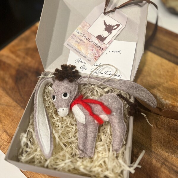 Christmas Tree Decoration. Nestor - the Small Long-eared Christmas ...