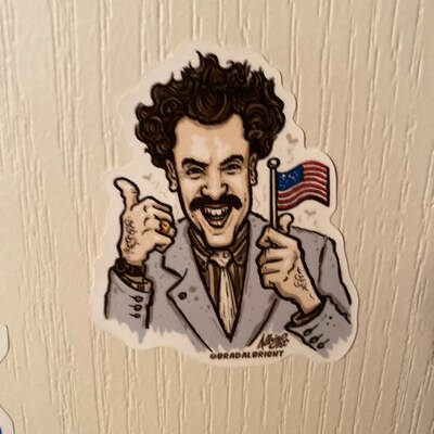 Borat 2020 Sticker Weather Resistant Decal FREE Shipping - Etsy