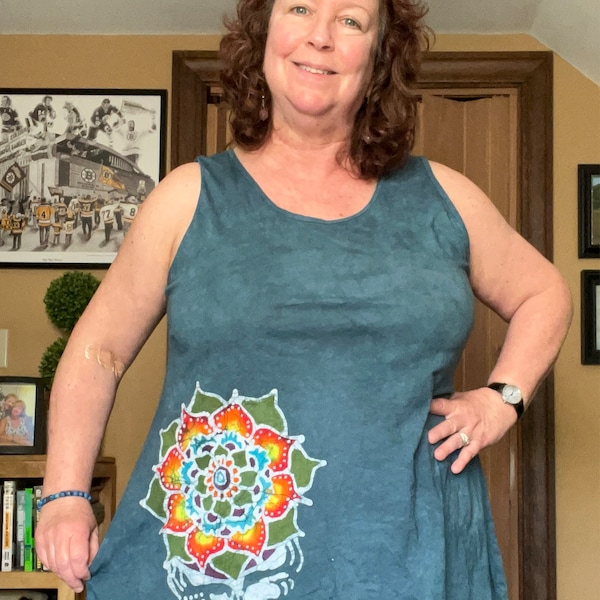 Octopus Card/thank You Card/anniversary Card/note Card/ Batik Card ...