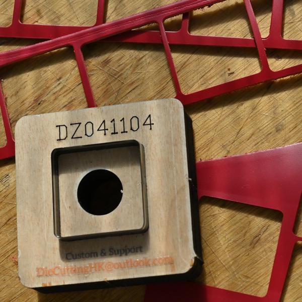 Keychain Leather Cutting Die - Custom Punch Mold for DIY Leathercraft ...