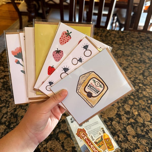 Library Card Post-it ® Notes Sticky Notes - Yellow - Great Stocking ...