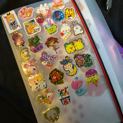 20-piece ULTRA Rare Vintage Loose Memo Sheet Grab Bag Featuring Awawa-chan Kamio Japan, Q-lia ...