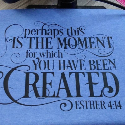 Esther 4:14 Svg File Christian SVG Quotes Perhaps This is the Moment ...