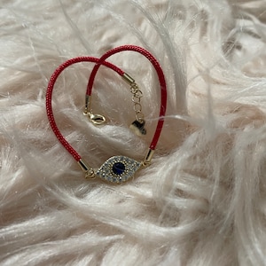 Evil Eye Red String Bracelet, Red String Protection Bracelet, Evil Eye ...