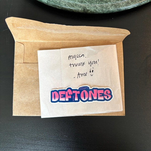 Arf Arf Sticker | Cute Metal Sticker - Music Gift for Rock Fans - Etsy