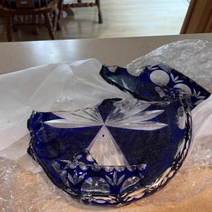 Vintage MCM Belag Hand Blown Tear Drop Glass Tier Oil Lamp - Etsy