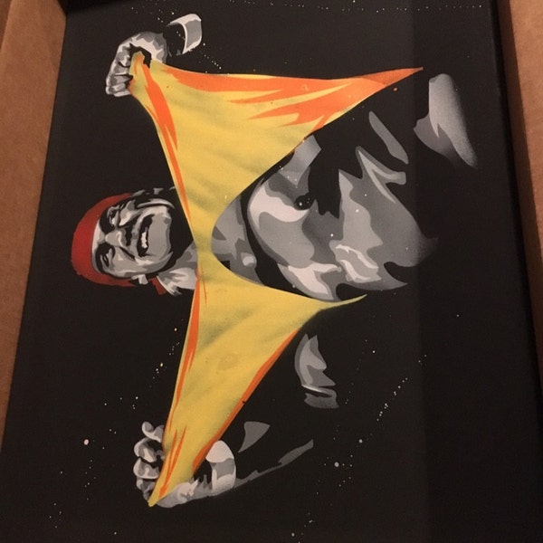Hulk Hogan Print - Etsy