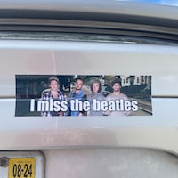 I Miss Funny Meme Bumper Sticker & Car Magnet - Etsy