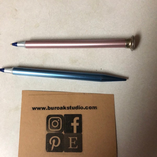 Knitting Needle Pens -set of 3 - Etsy