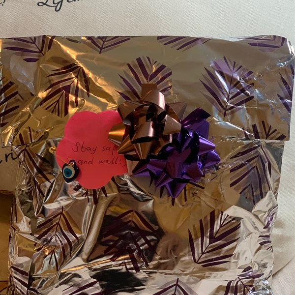 Celestial Blue Star Crochet Lariat, Boho Beaded Necklace, Crochet ...