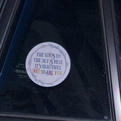 The Sun is up the Sky is Blue Art Print Beatles Inspirational Artwork ...