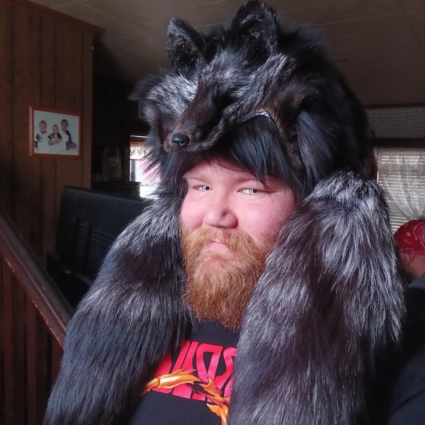 Red Fox Fur Hat - Etsy
